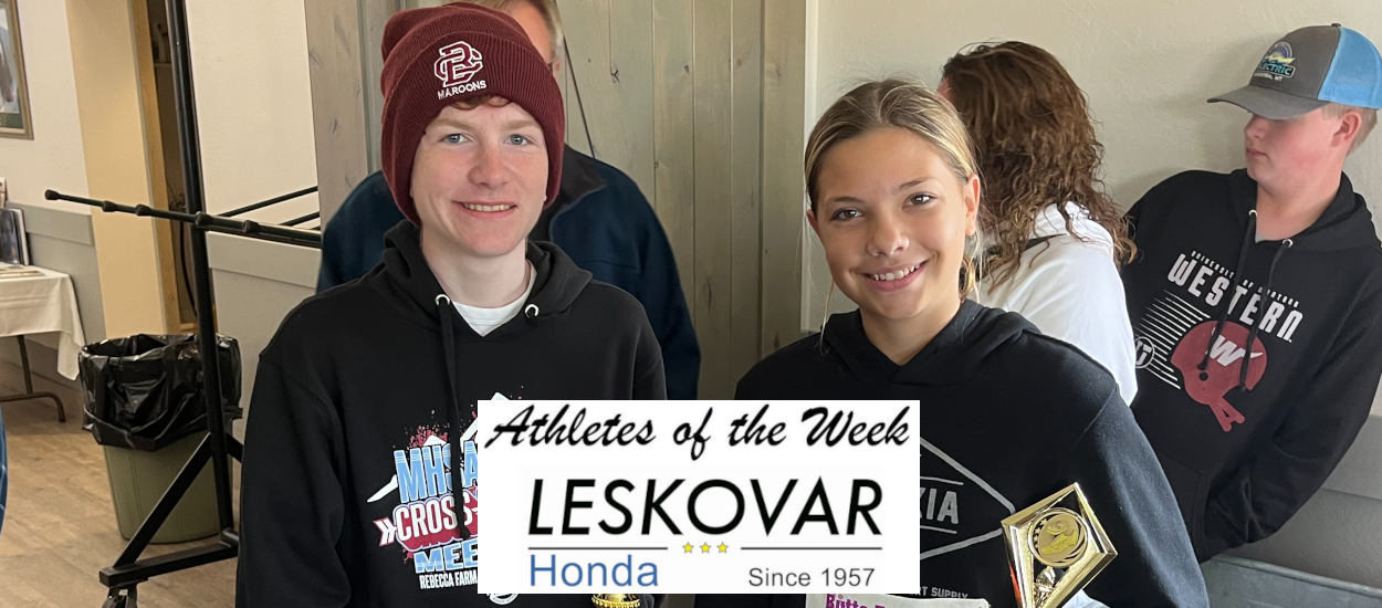 Leskovar Honda Athletes of the Week: Connor Kachmarik, Kherington Adams ...
