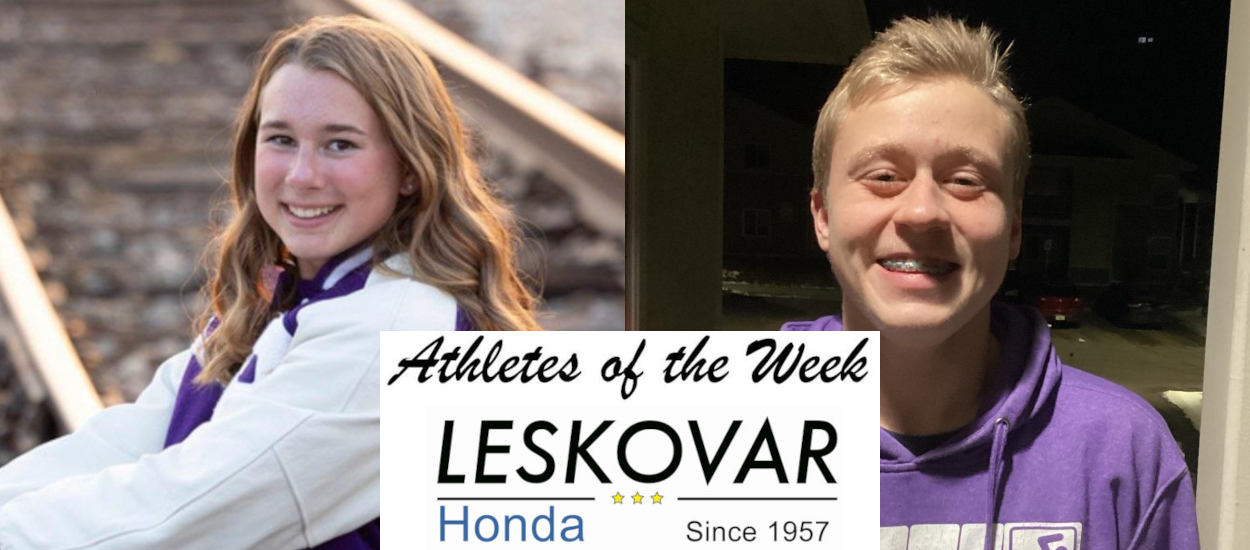 Leskovar Honda Athletes of the Week: Lily Jaksha and Nathan Stone – The ...